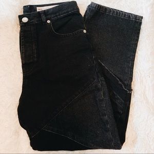ASOS | Jeans | Asos Black Panel Jeans | Poshmark